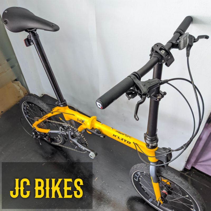 Jual Sepeda Lipat FoldX XLite X'Lite by Element 16 inch 11 Speed, Full ...