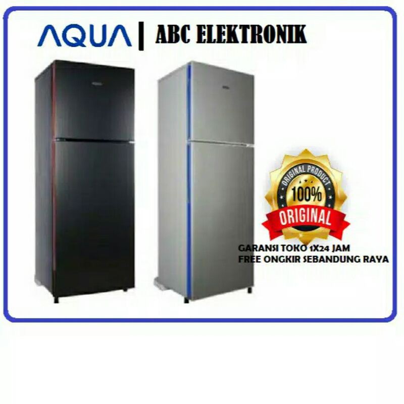 Jual KULKAS 2 PINTU AQUA TYPE AQR D251 | Shopee Indonesia