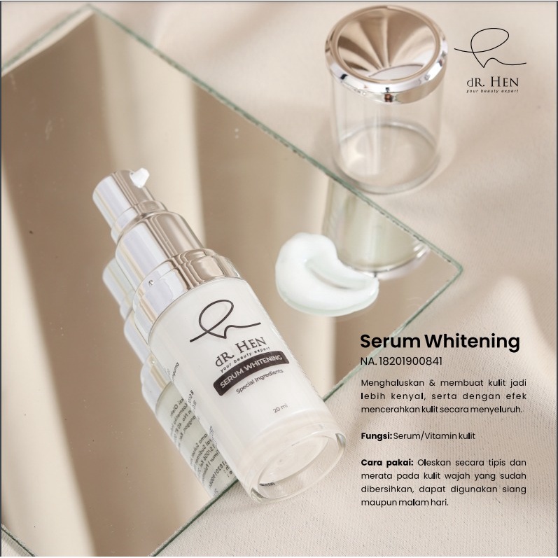 Jual dR Hen - Serum Whitening BY DR. RICHARD LEE | Shopee Indonesia
