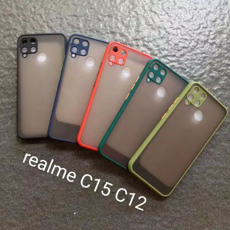 Jual Case Realme C15 C12 C25 Narzo 30A ( 10 model ) soft softcase ...