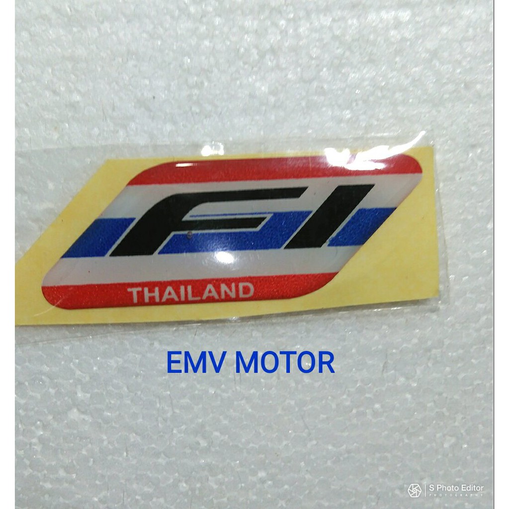 Jual Am- LOGO FI THAILAND TIMBUL - EMBLEM FI THAILAND | Shopee Indonesia