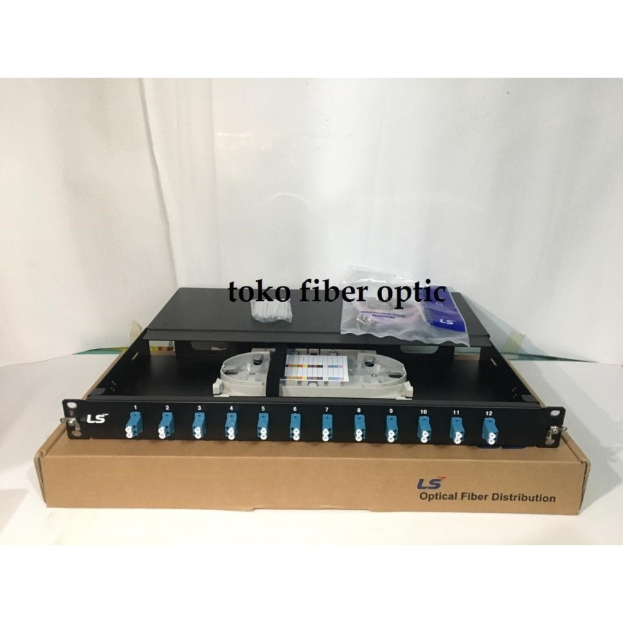 Jual LS OTB 24port LC Singlemode duplex/ LS Patch panel /LS FDF LC ...