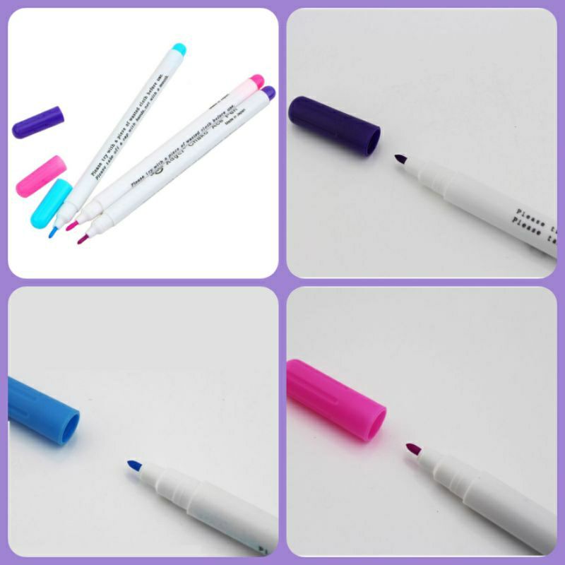 Jual Spidol Penanda Bahan Kain / Water Erasable Pen | Shopee Indonesia
