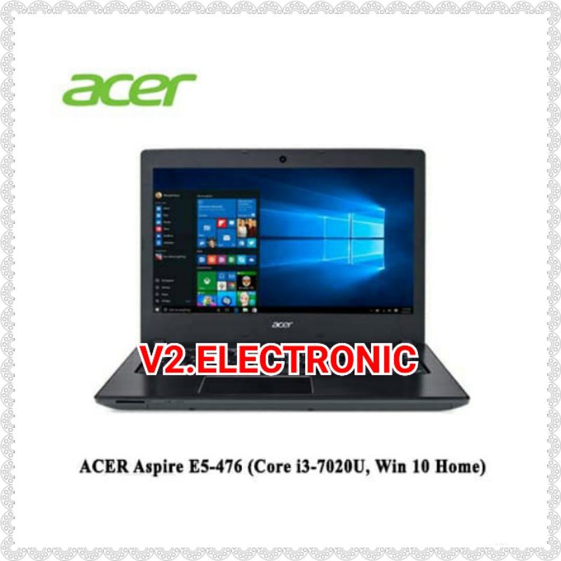 Jual Laptop Acer Aspire E5-476 Intel Core i3-7020U | RAM 4GB | HDD 1TB ...