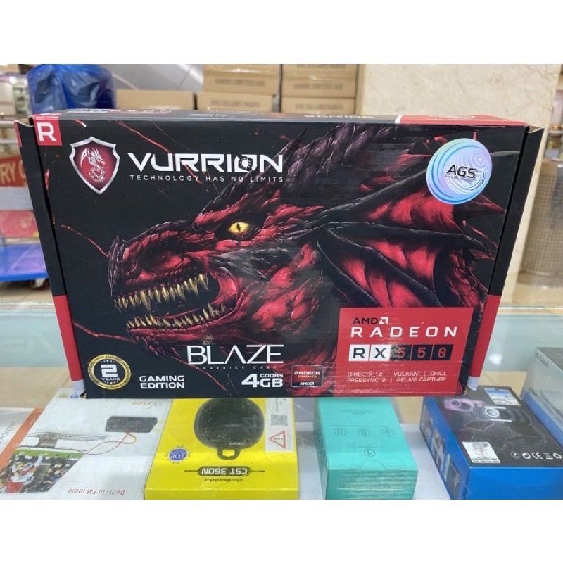 Jual VGA VURRION RX 550 4GB DDR5 128 BIT | Shopee Indonesia