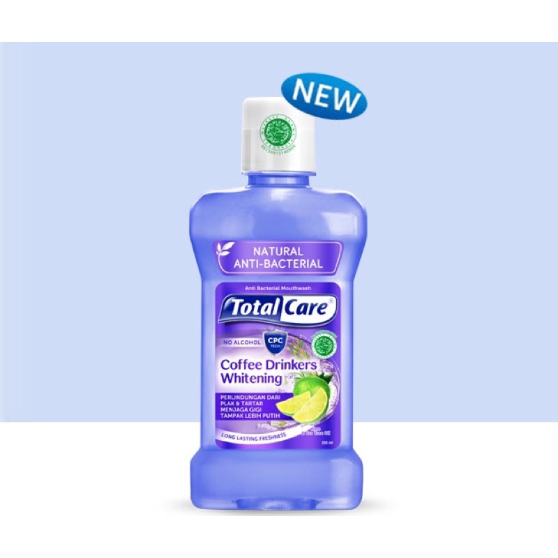 Jual Total Care Mouthwash 250 ml / 400 ml(Extrafill25%) | Shopee Indonesia