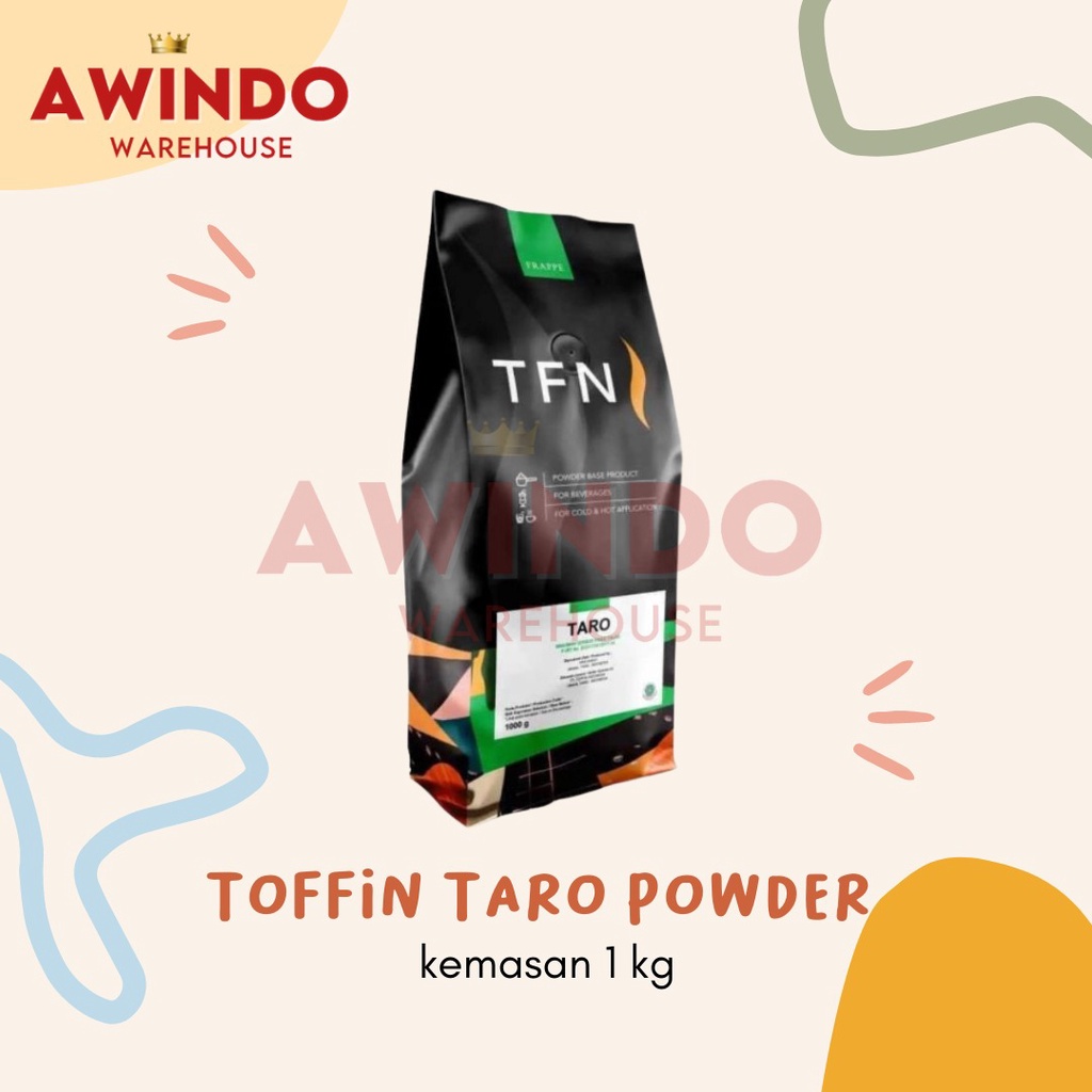 Jual TOFFIN FRAPPER TARO POWDER - Minuman Bubuk Rasa Taro 1000gr 1kg ...