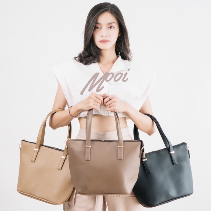 Jual MOOI | EVELYN TOTEBAG [ BACA DESKRIPSI PRODUK ] | Shopee Indonesia