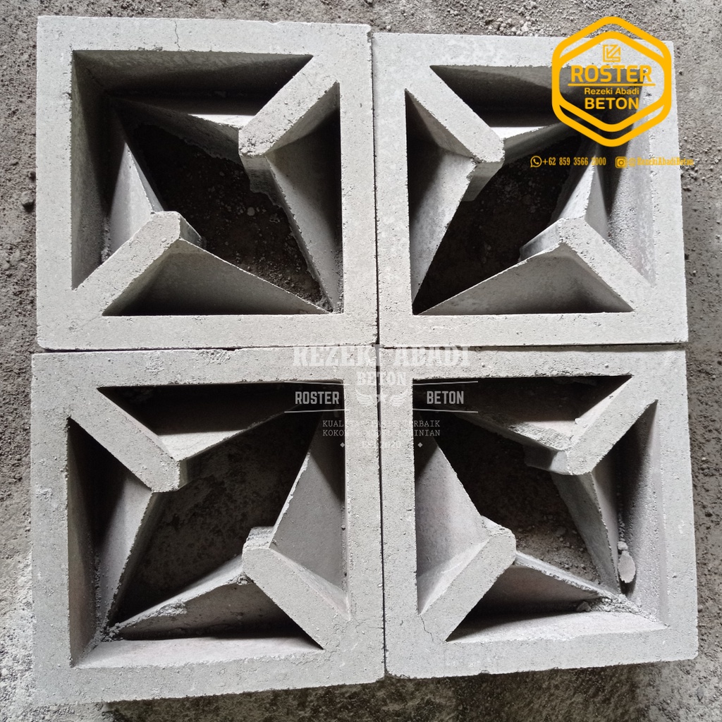 Jual Roster Beton,Roster Minimalis,Roster Beton Motif,Angin-Angin ...