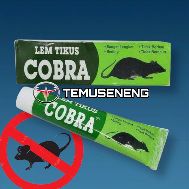 Jual Lem Tikus Cobra Jebakan Tikus Cap Cobra Original Perekat Perangkap ...