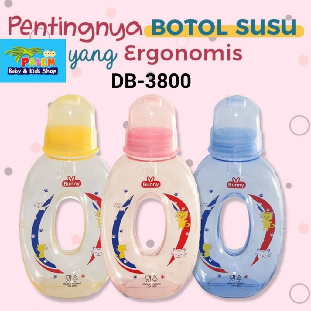 Jual lusty bunny botol susu donut 120 ml dan 240 ml | Shopee Indonesia