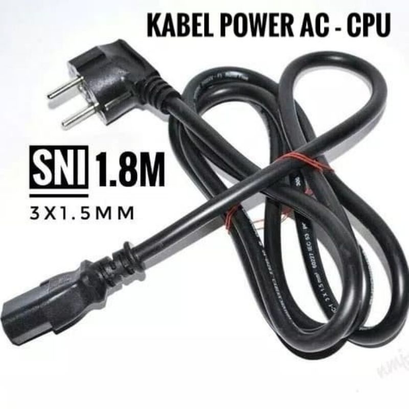Jual kabel power ac cpu kabel komputer | Shopee Indonesia Jual kabel power ac cpu kabel komputer | Shopee Indonesia