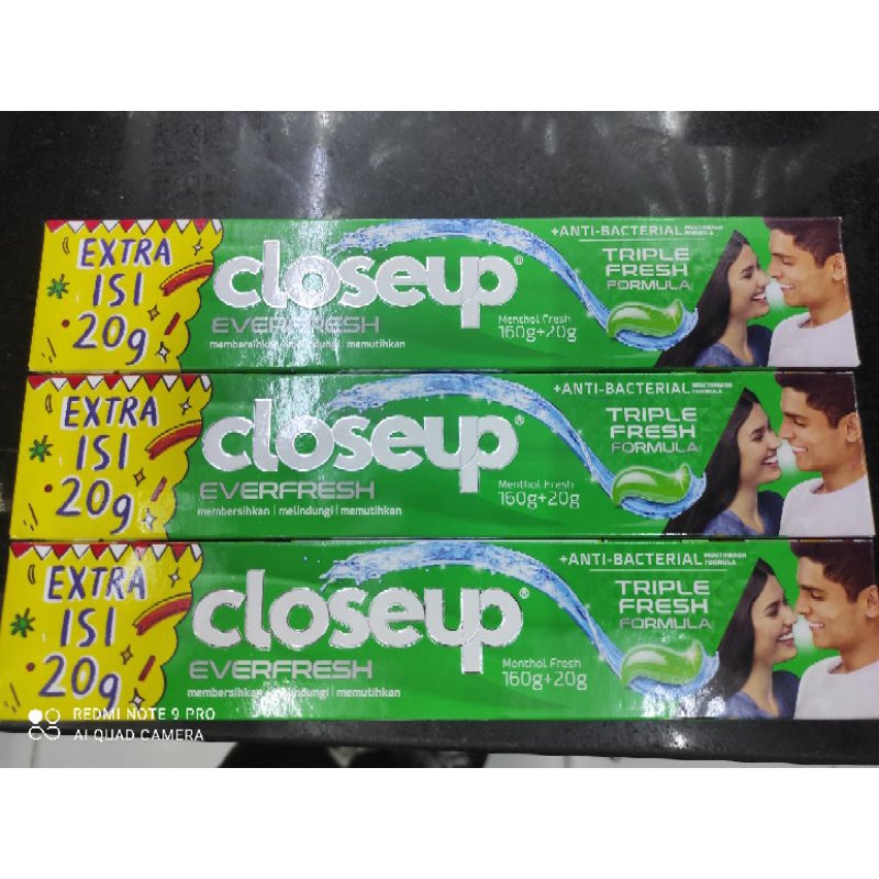 Jual Close up 160g extra isi 20g | Shopee Indonesia