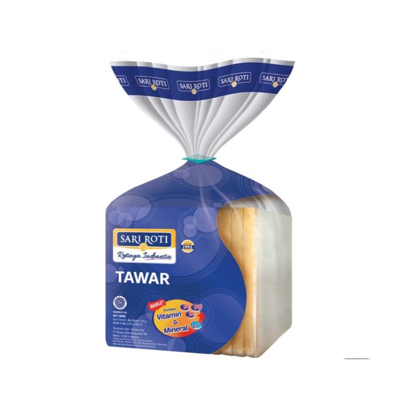 Jual (instant saja) Aneka Roti SARI ROTI tawar sobek kasur jumbo krim ...