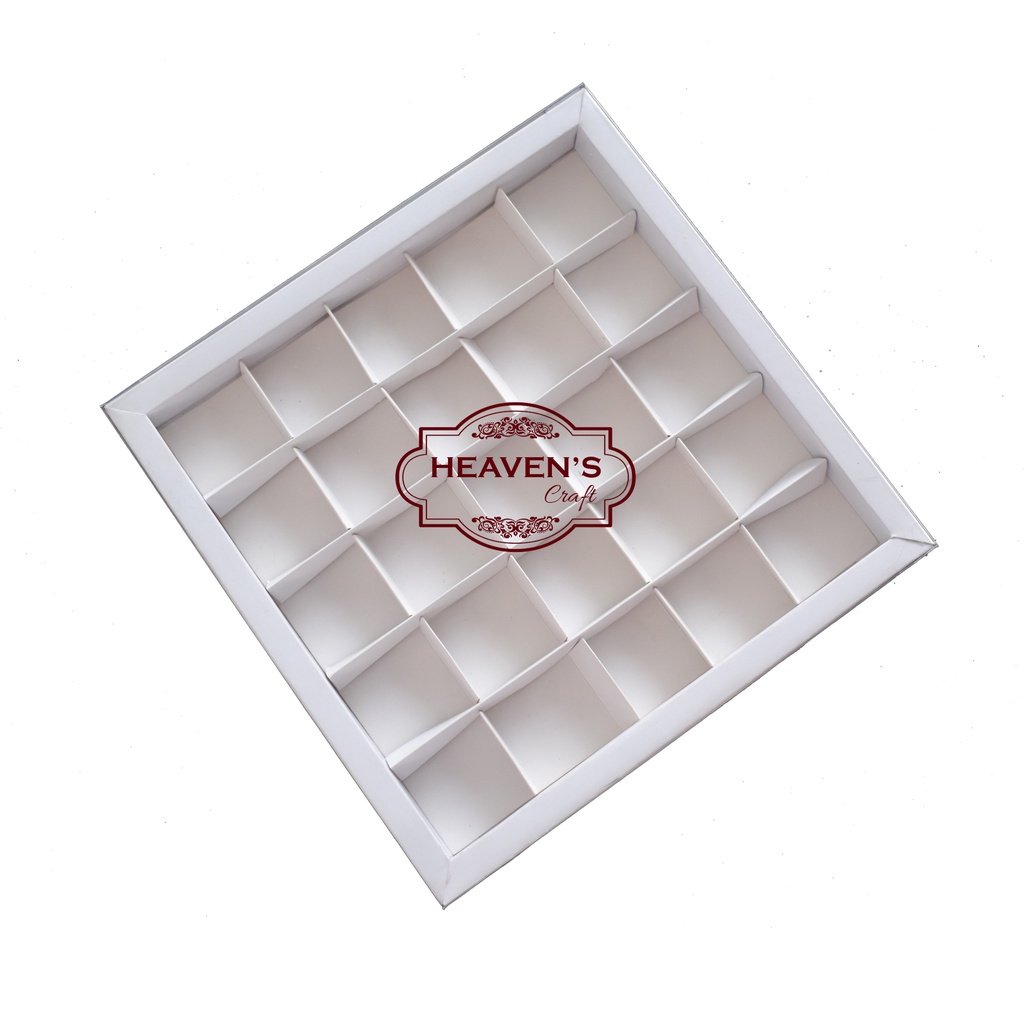 Jual Box mika coklat/praline isi 25 | Shopee Indonesia