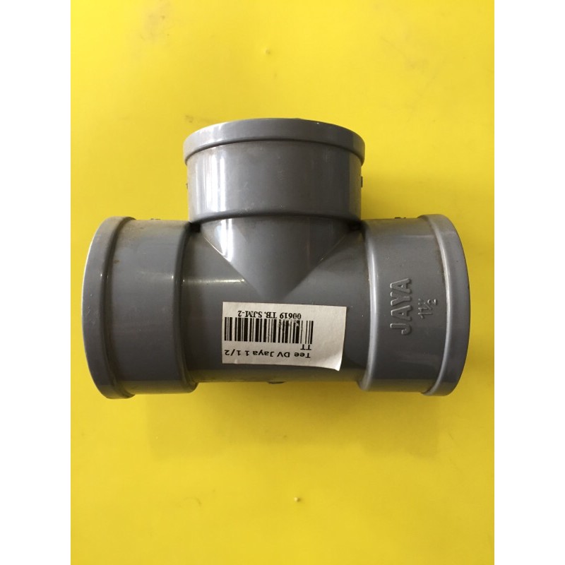 Jual SAMBUNGAN FITTING TEE DV 1 1/2” PVC PIPA AIR | Shopee Indonesia
