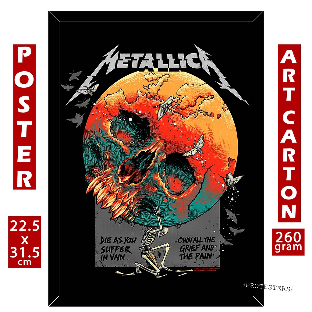 Jual POSTER METALLICA | Shopee Indonesia