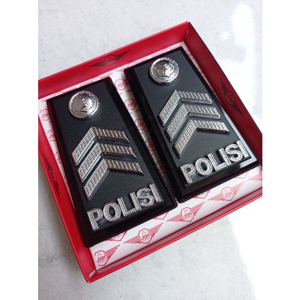 Jual pangkat pdh brigadir model pul mika | Shopee Indonesia