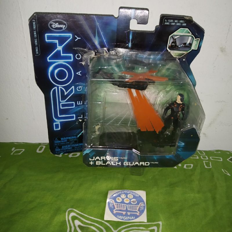 Jual Figure Set Disney Tron Legacy Jarvis and Black Guard Original Spin ...