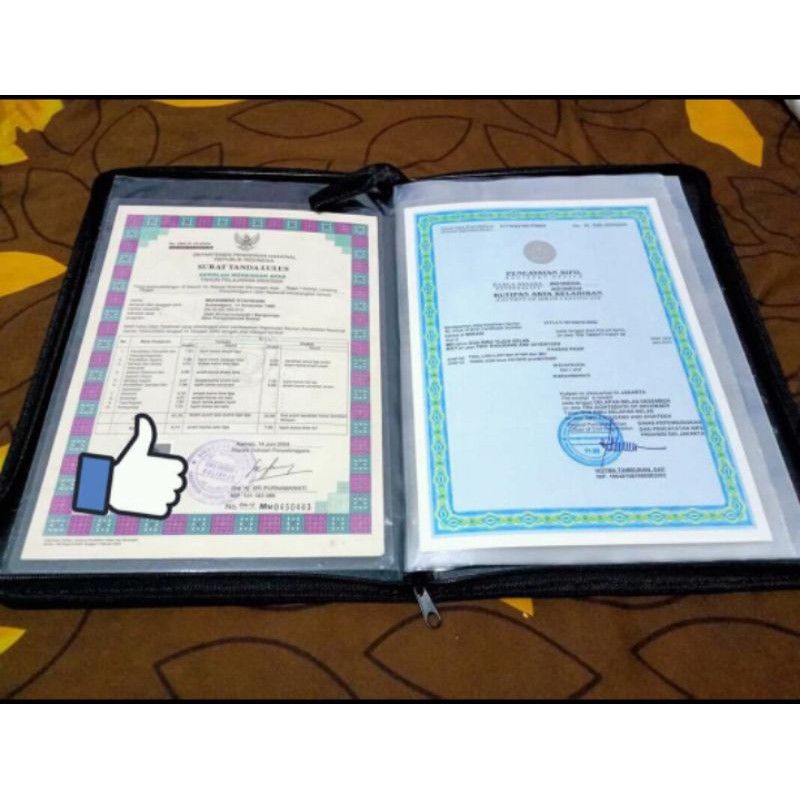 Jual isi 60 lembar dokumen keeper/ dokumen keeper isi 60 lembar/map ...