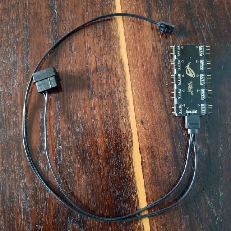 Jual ARGB HUB 3 Pin 5V 10 ports to Corsair RGB HUB Lighting Node Core ...