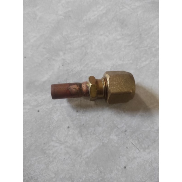 Jual Nut Nepel 1/2 / Nat Nepel AC 1/2 / Sambungan Nepel AC Kuningan 1/2 ...