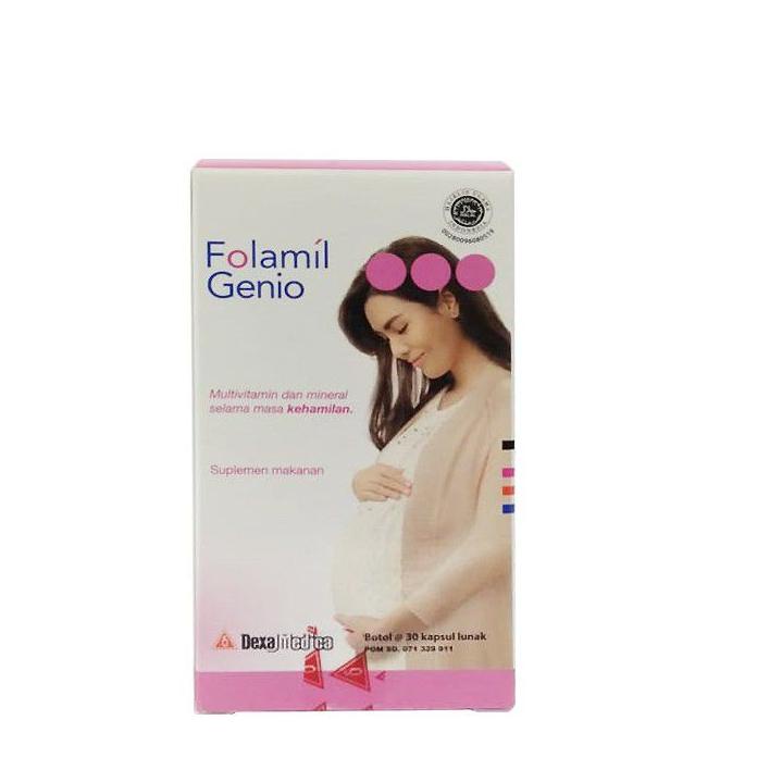 Jual Terbaru.. FOLAMIL GENIO ISI 30 CAPS ED FEB 2024 ORIGINAL !!! HATI ...