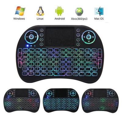 Jual POM Mini Keyboard Wireless USB - Rainbow TV Smartphone Kontrol ...