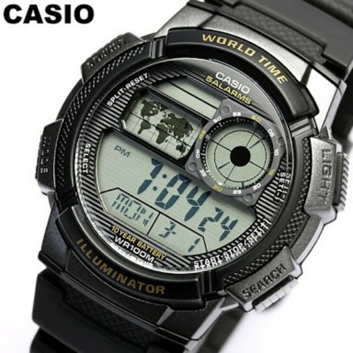 Jual FREE ONGKIR Casio AE1000W ( AE 1000 W / AE1000 W / AE 1000W ) | Shopee Indonesia