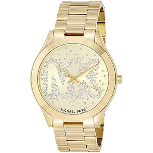 Jual Jam Tangan Wanita Michael Kors MK3590 Women's Slim Runway Logo ...