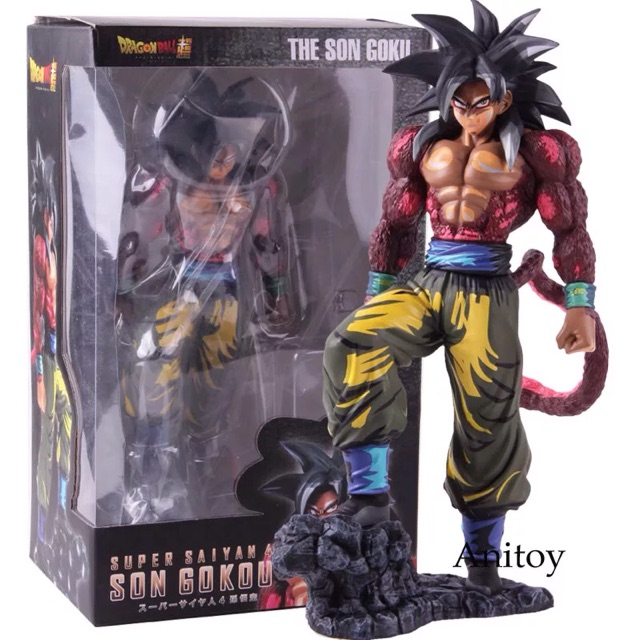 Jual Action figure Dragon Ball Super saiyan 4 Son Goku MSP Manga Dimention | Shopee Indonesia