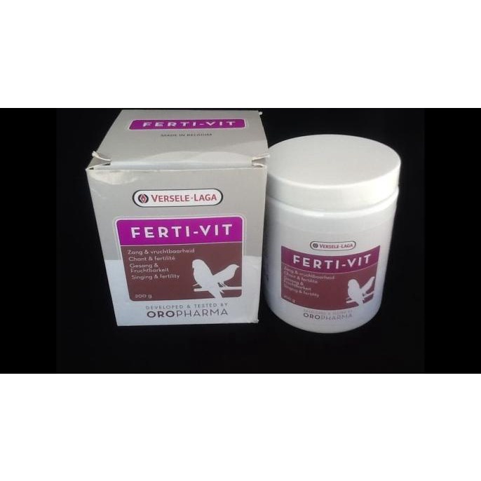 Jual Ferti Vit Versele Laga Vitamin Ternak Burung 200 Gram | Shopee ...