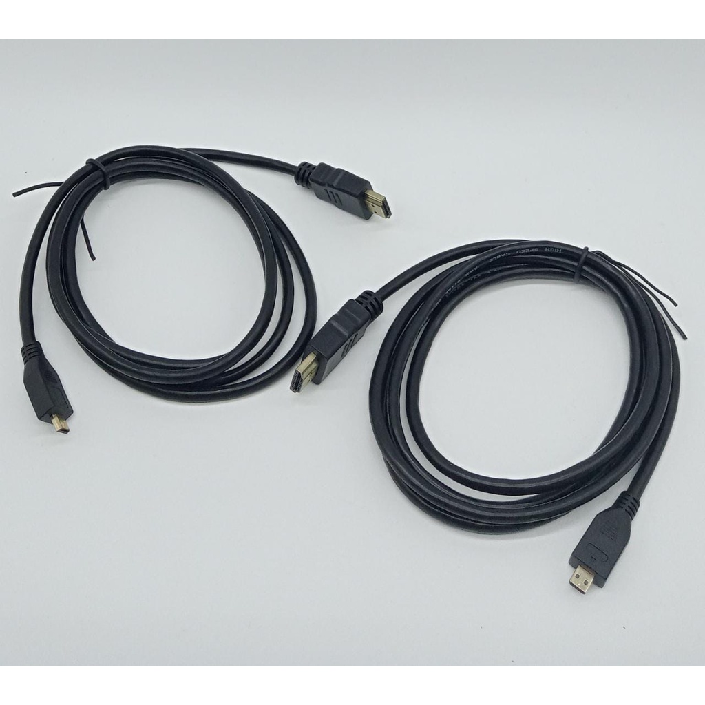 Jual KABEL MICRO HDMI TO HDMI 1.5M | Shopee Indonesia