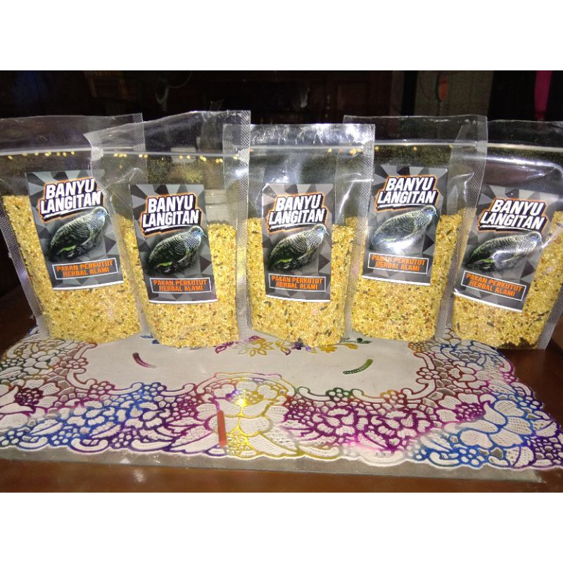 Jual banyu langitan perkutut pakan perkutut banyu langitan 5 pcs ...