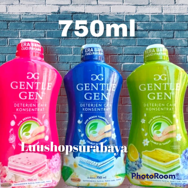 Jual Gentle Gen Detergen Cair Botol 700ml | Shopee Indonesia