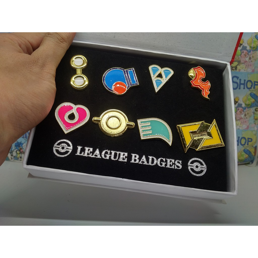 Jual Gen 3 Hoenn League Badges Pokemon Badges Gym Badge Cosplay ...