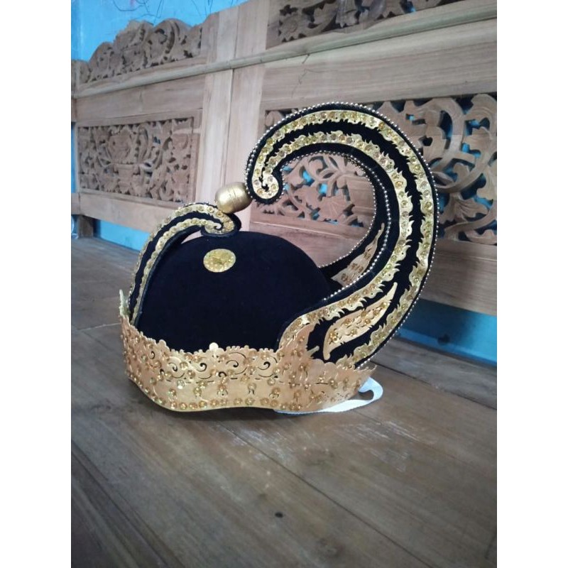 Jual mahkota irahirahan arjuna janoko wayang orang gelung kulit ...