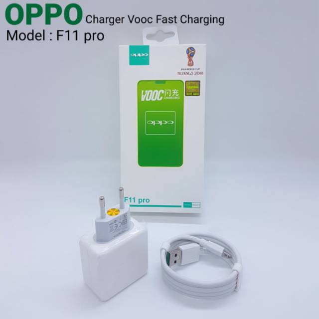 Jual Charger Oppo F11 Pro Vooc fast Charging | Shopee Indonesia