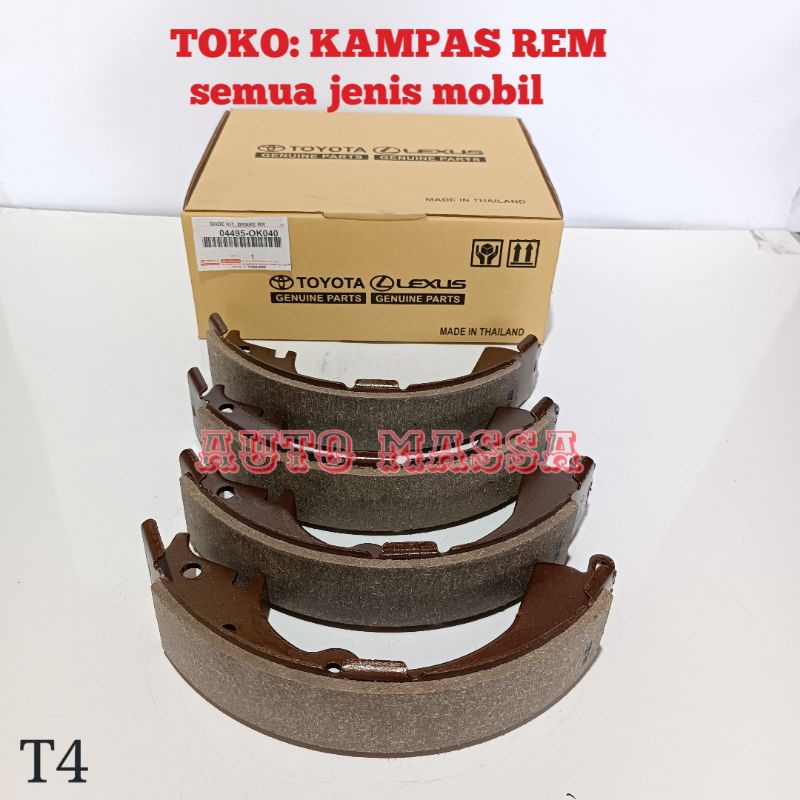 Jual KAMPAS REM BELAKANG INNOVA INOVA OLD BRAKE SHOE INNOVA INOVA OLD ...