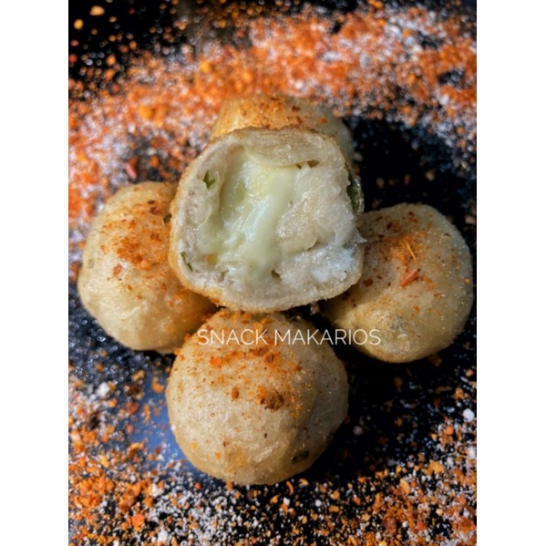 Jual Cimolok = Cimol & Cilok snack makarios 1 bungkus isi 10 butir ...