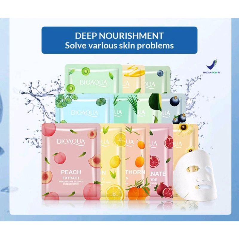 Jual BIOAQUA masker wajah | Shopee Indonesia