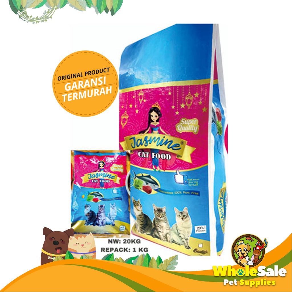 Jual Jasmine Cat Food 1kg / Makanan Kucing Jasmine | Shopee Indonesia