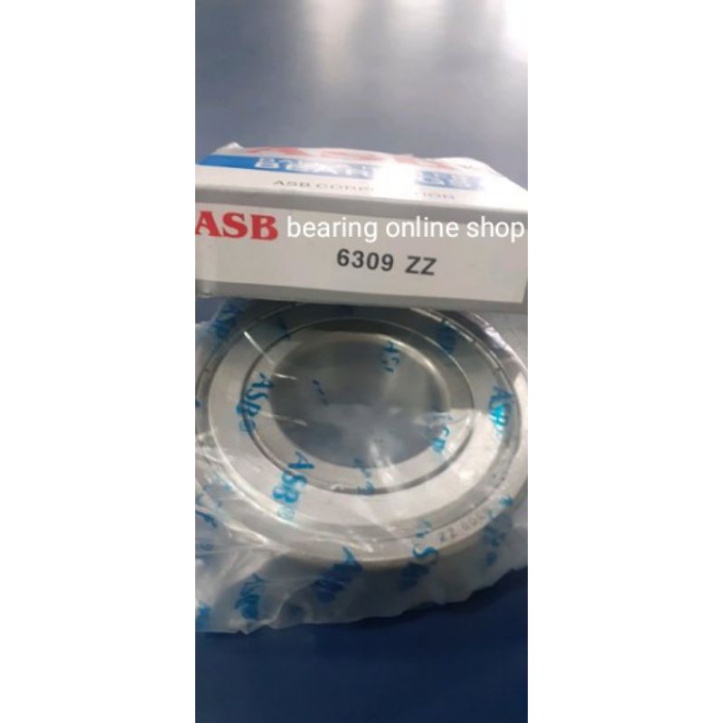 Jual Ball bearing 6309 ZZ ASB Ukuran 45 x 100 x 25mm | Shopee Indonesia