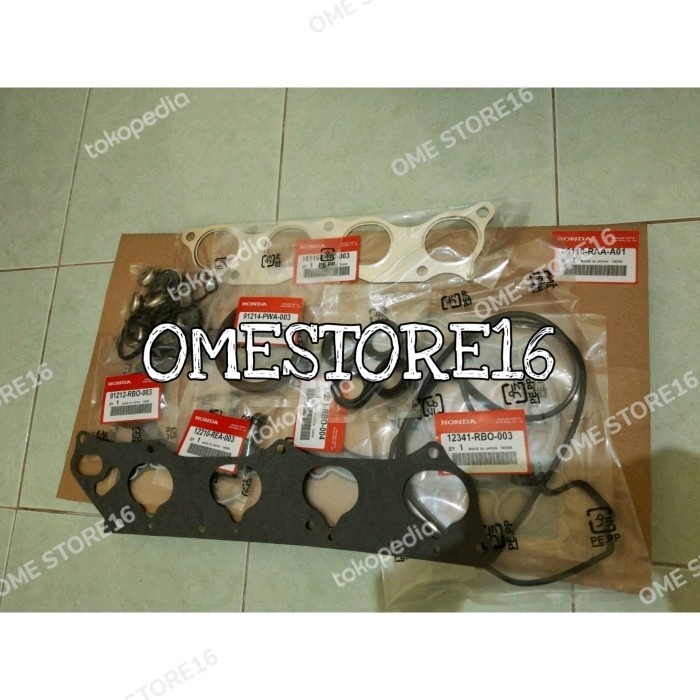 Jual PAKING PACKING SET GASKET FULL SET HONDA CRV 2.4 2.400 MESIN K24 | Shopee Indonesia