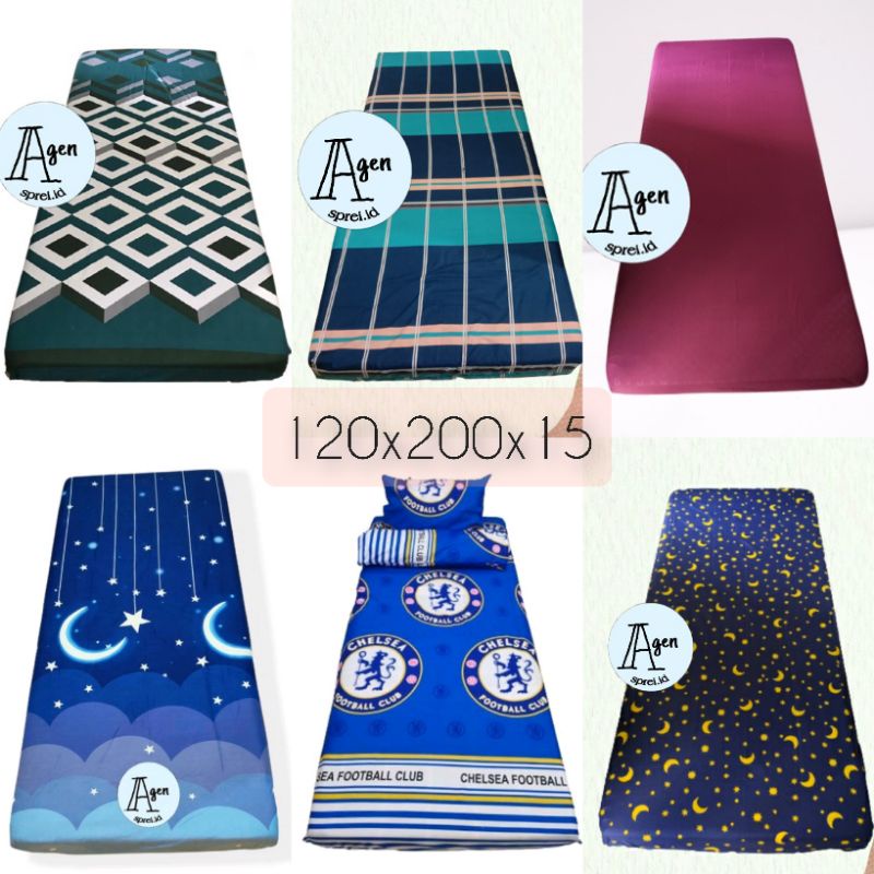 Jual Sarung kasur busa resleting no.3 120x200x15 | Shopee Indonesia