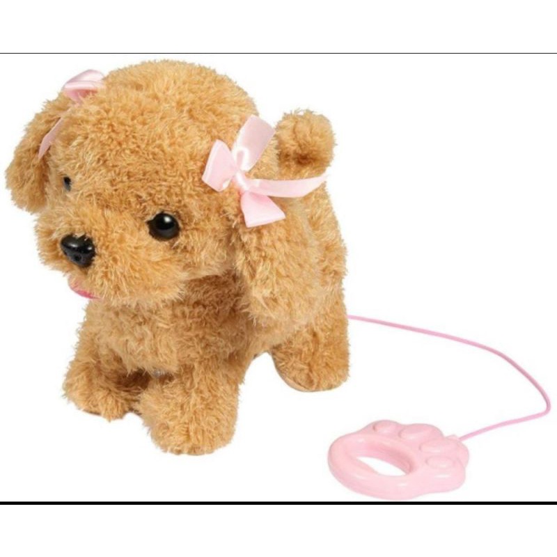 Jual Intelligent Dog Mainan Boneka Anjing Berjalan Menggonggong Robot ...