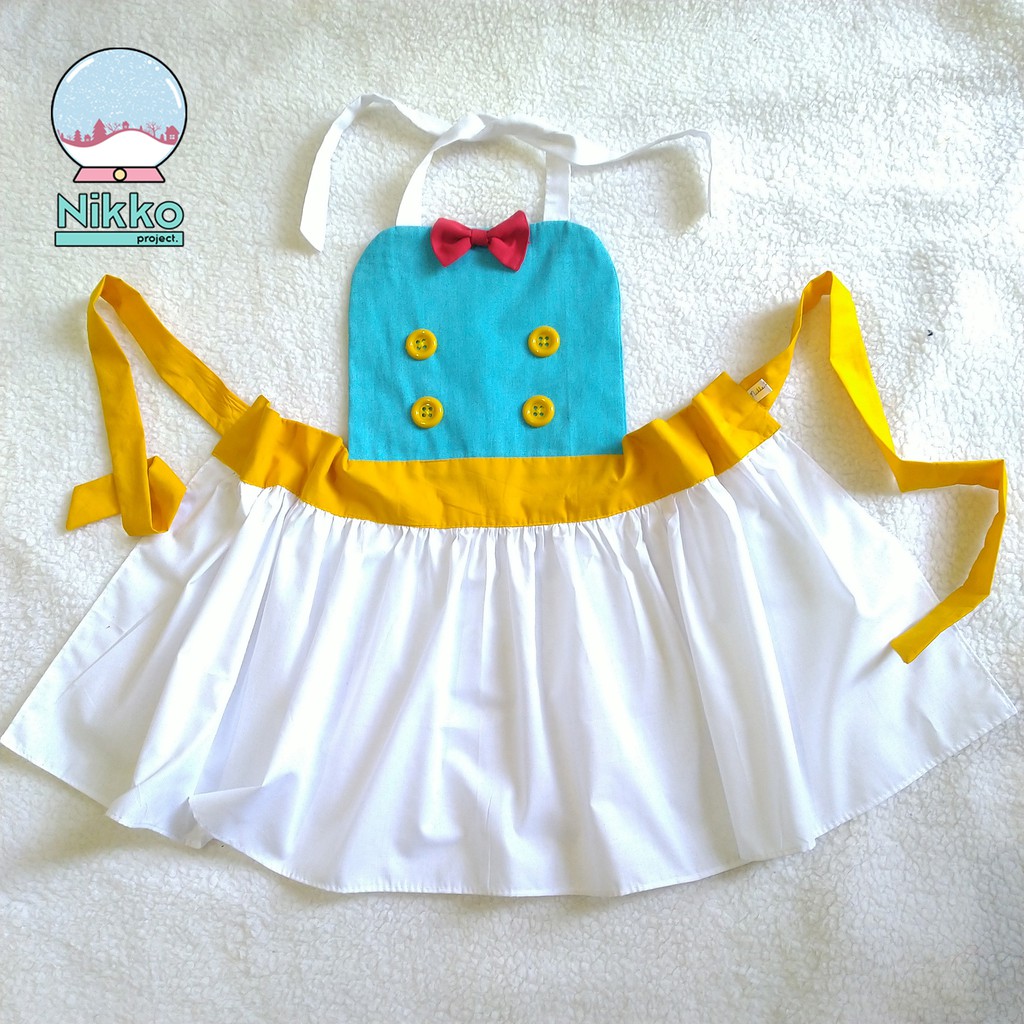 Jual NIKKO - Celemek Donald Duck Apron Anak dan Dewasa Karakter Kartun ...