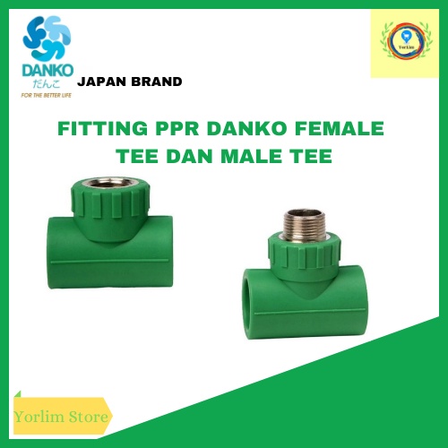 Jual FITTING PIPA PPR TEE MALE MALE FEMALE/TEE DRAT LUAR DALAM 1/2-1 INCH | Shopee Indonesia