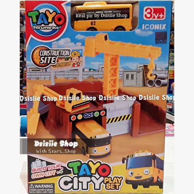 Jual Tayo The Little Bus Track Tayo playset Original Made in Korea / Mainan Mobil Tayo / Tayo ...