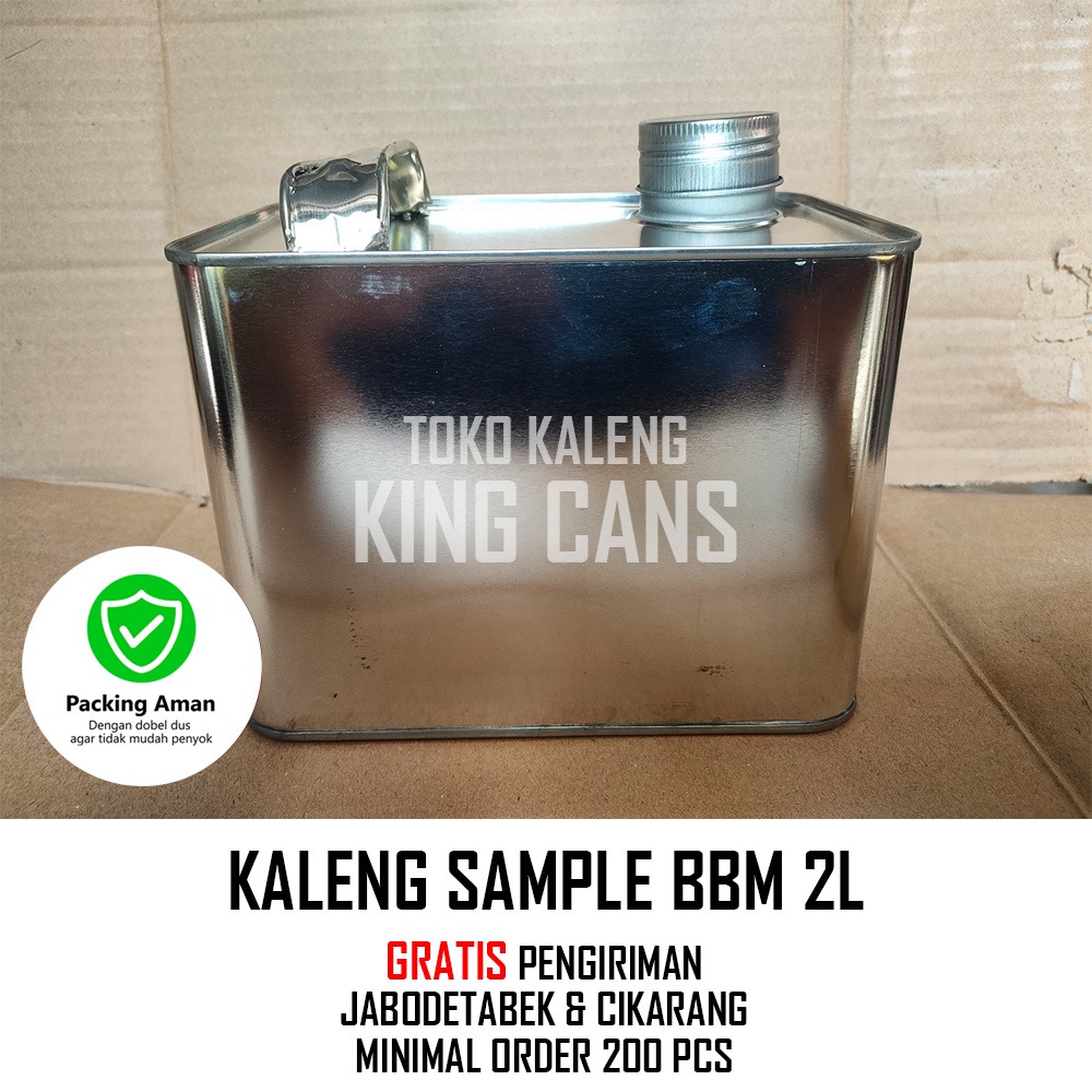 Jual KALENG SAMPLE BBM SPBU SOLVENT 2 LITER | Shopee Indonesia